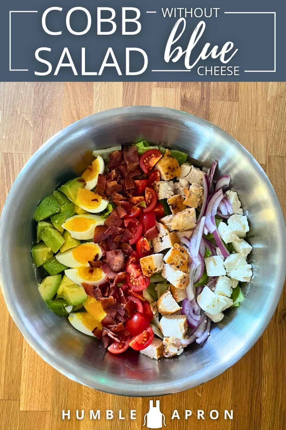 Hearty Cobb Salad Without Blue Cheese