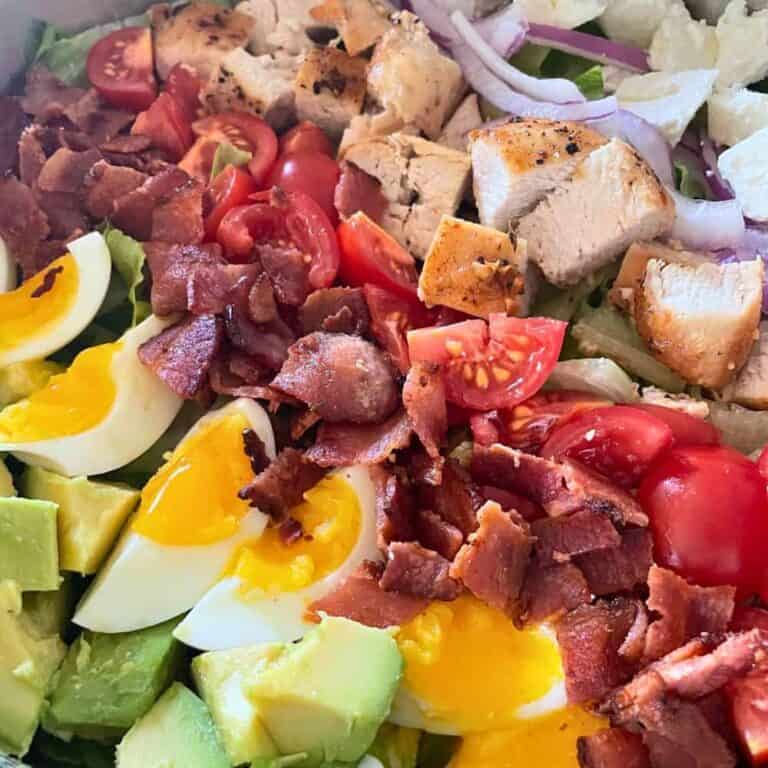 Hearty Cobb Salad Without Blue Cheese
